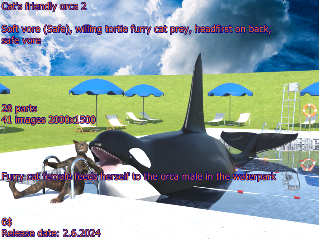 595 Cat’s friendly orca 2 - jorkstore.com